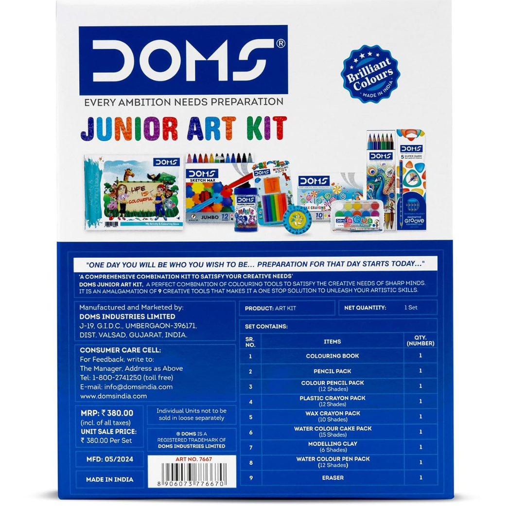 Doms Junior Art Kit - Stationery Spot